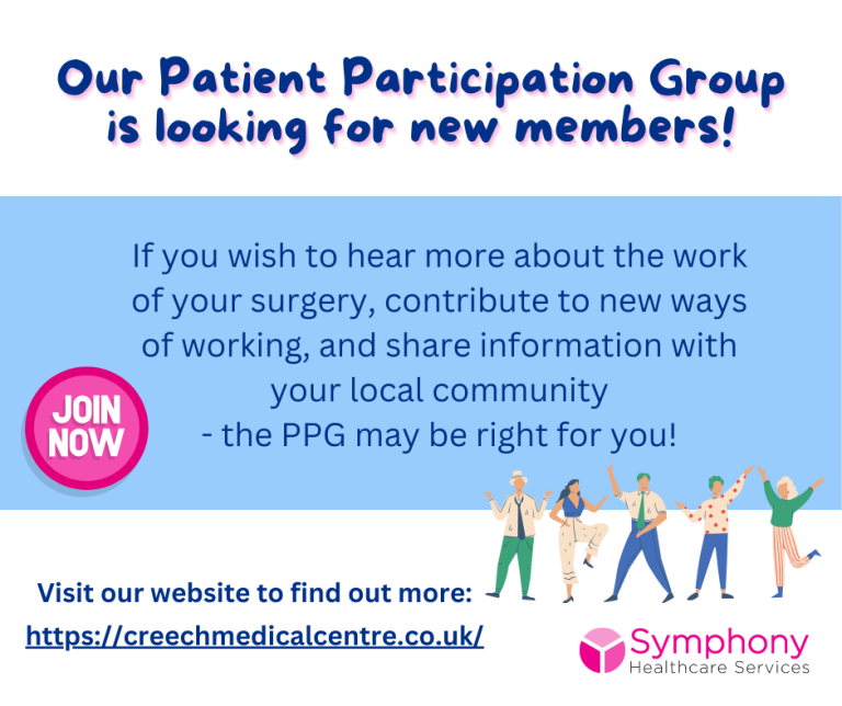 Patient Participation Group - Creech Medical Centre
